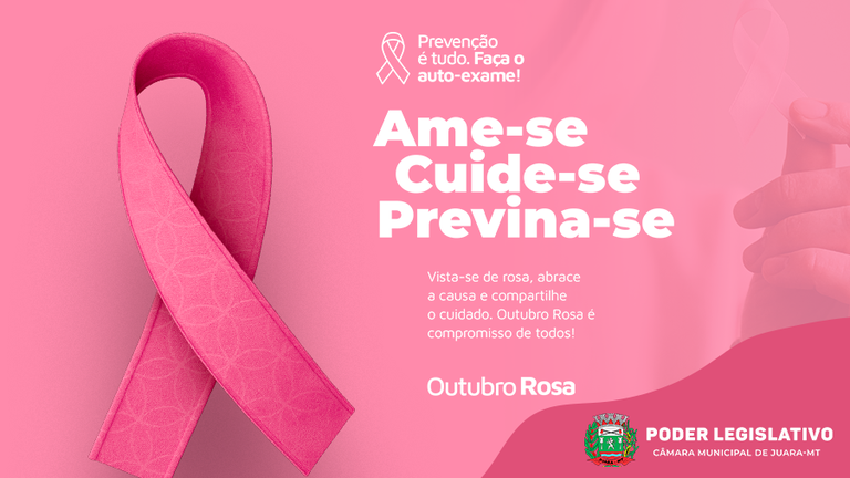 Outubro Rosa: Mês de conscientização sobre o câncer de mama e de colo ...